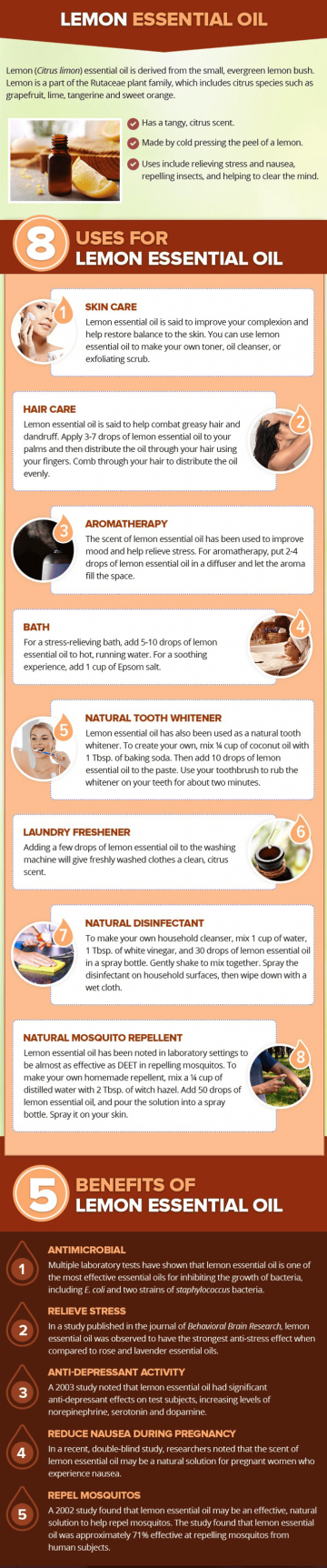 Lemon Essential Oil: Benefits, Uses, & Best Company To Buy From