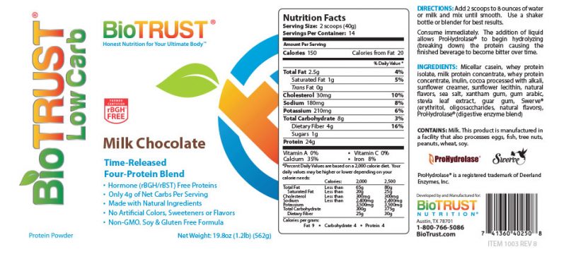 BioTrust Low Carb Protein Review • Made With Oils